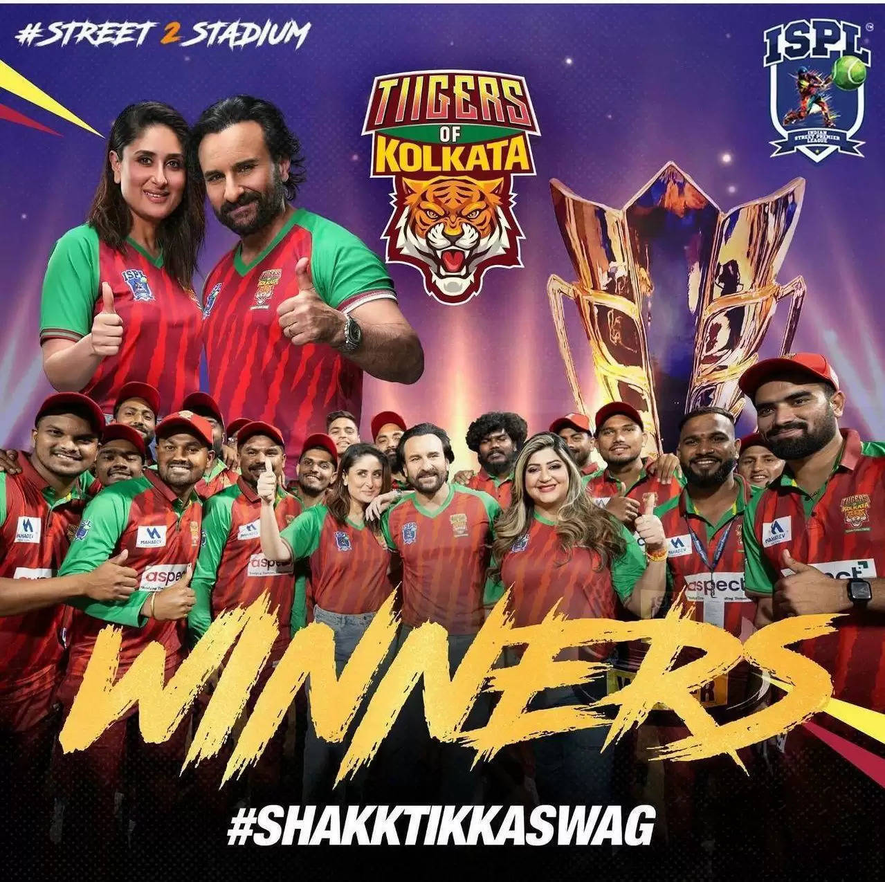 Tiigers of Kolkata, Create History by Clinching First-Ever ISPL Title ...